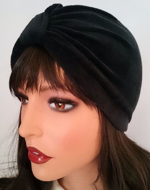 BESTILLINGSVARE - Velourturban - Mie Arida